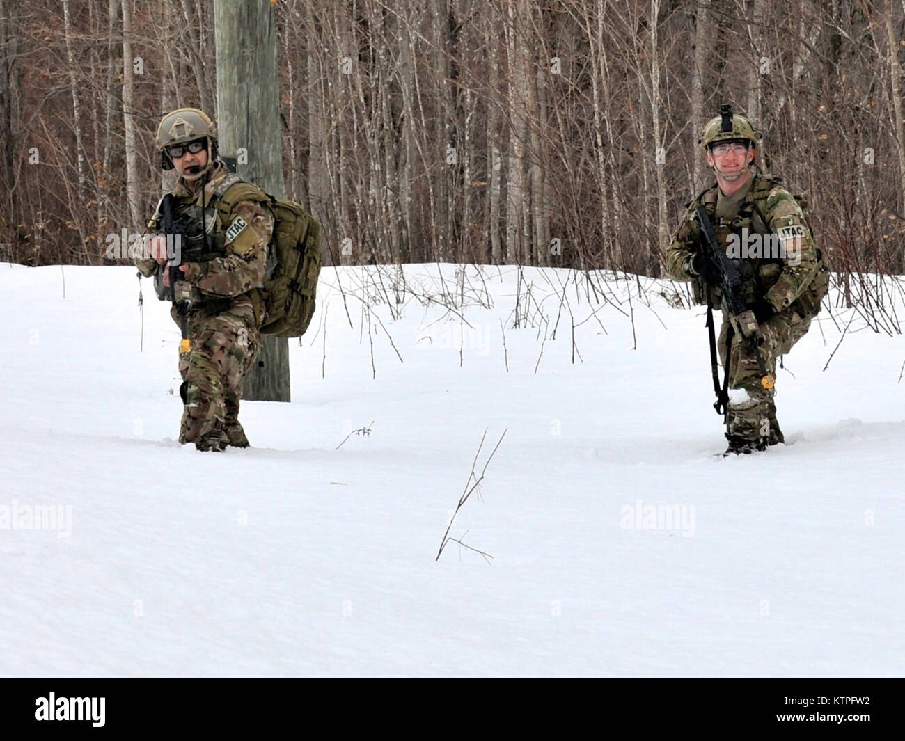 FORT DRUM, NY- Members of the 274th Air Support Operations Squadron ...