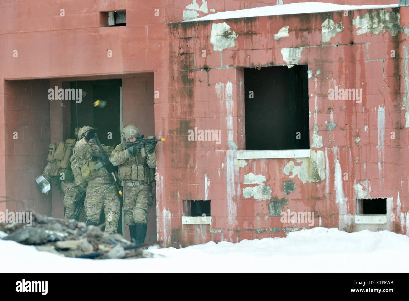 FORT DRUM, NY- Members of the 274th Air Support Operations Squadron ...