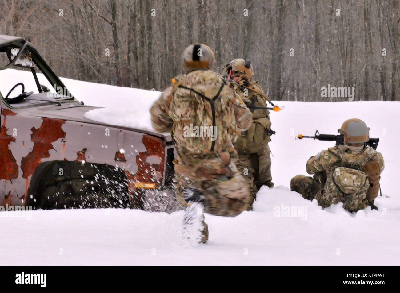 FORT DRUM, NY- Members of the 274th Air Support Operations Squadron ...