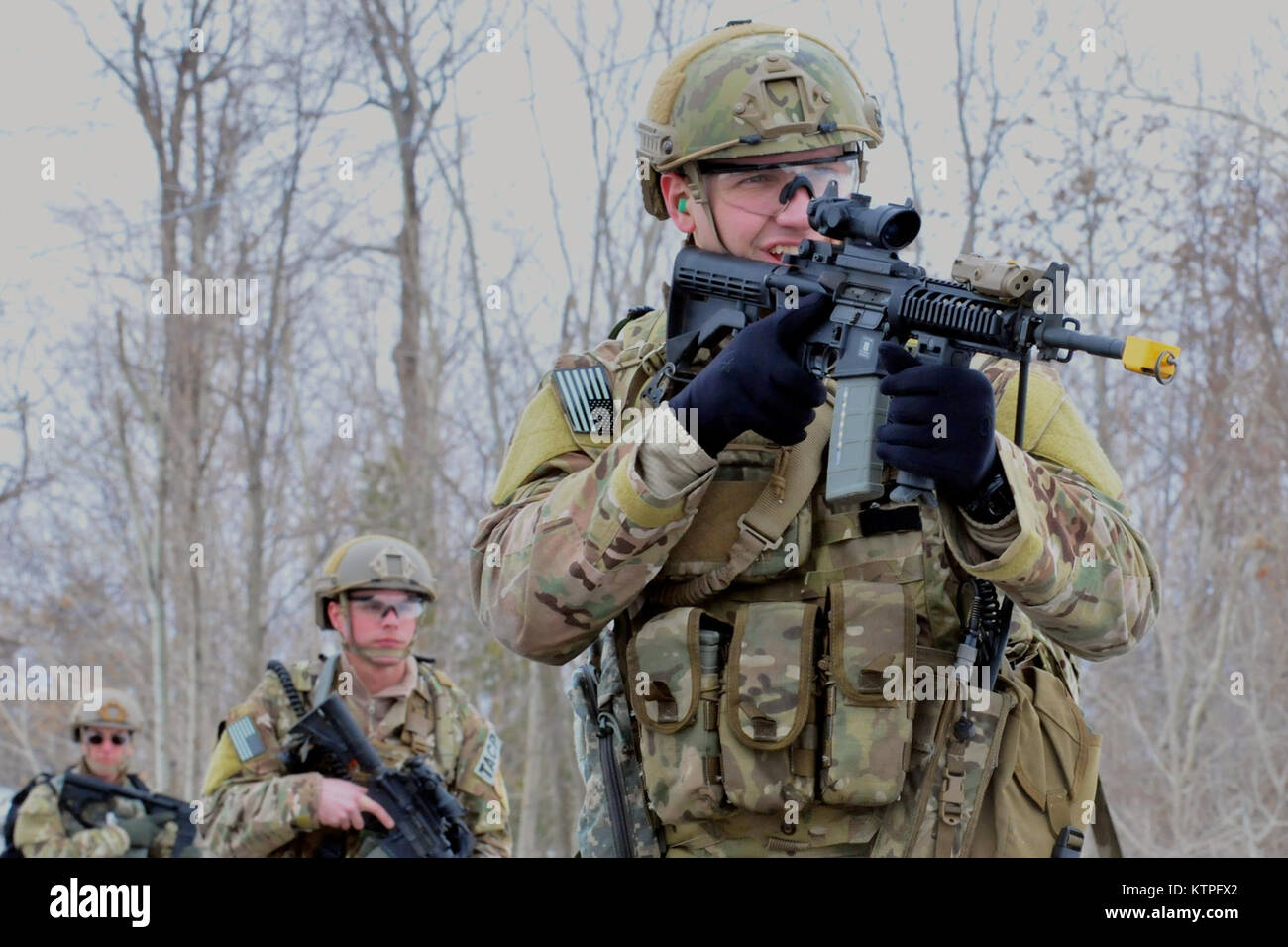 FORT DRUM, NY- Members of the 274th Air Support Operations Squadron ...