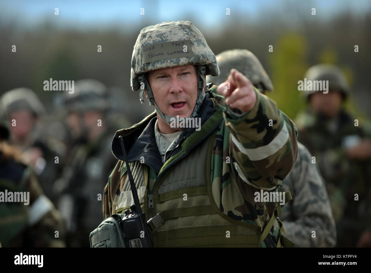 PERRY, GA - Technical Sergeant Timothy Cotterall, an Air National Guard ...