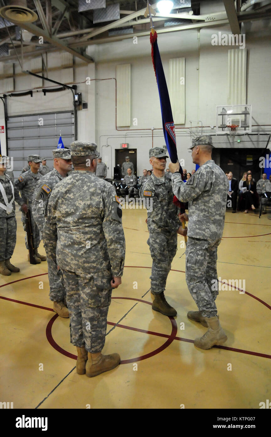 LATHAM -- Lt. Col. Henry Pettit, hands the Recruiting and Retention ...