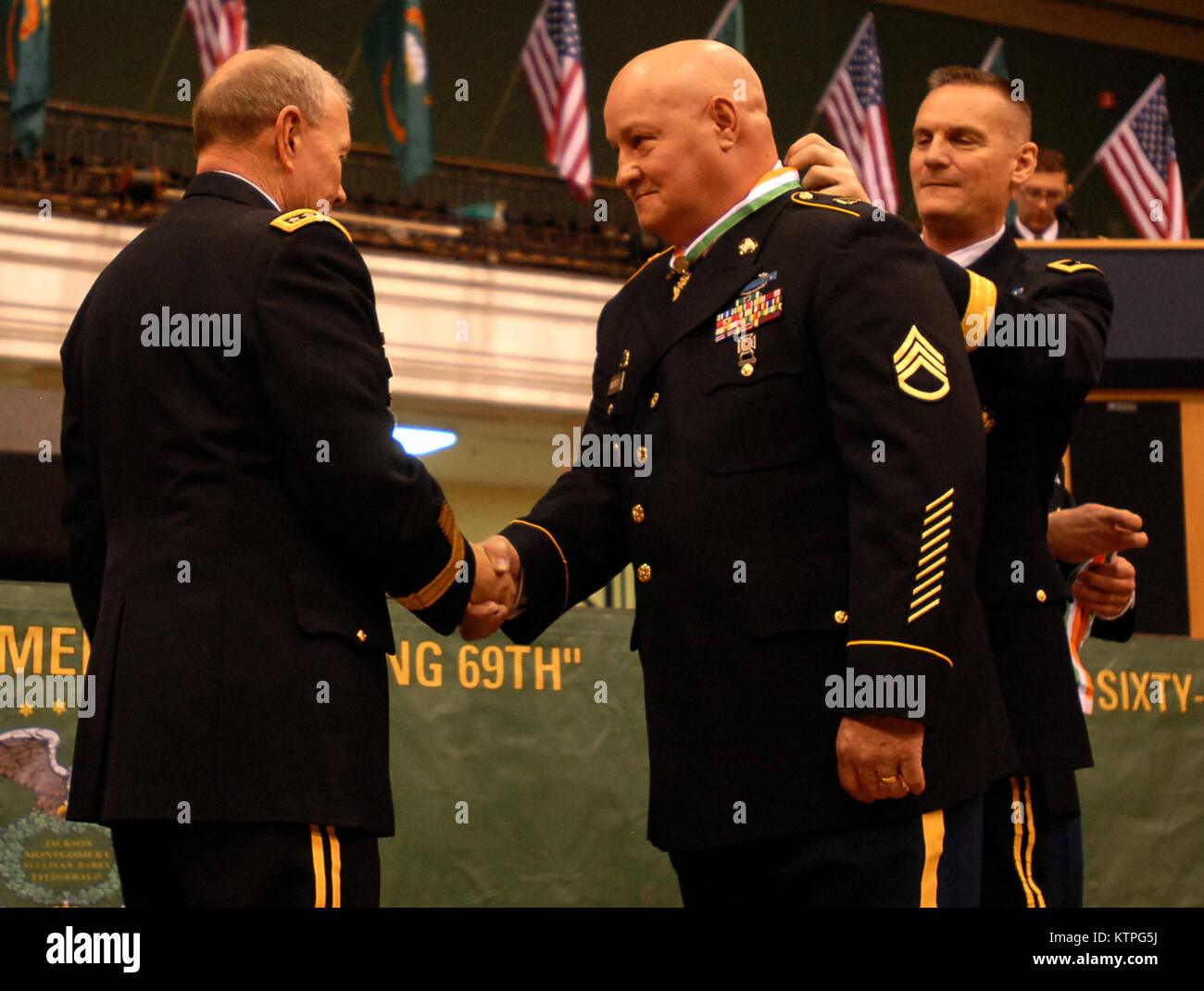 NEW YORK –Soldiers from the 1st Battalion 69th Infantry Regiment attend ...