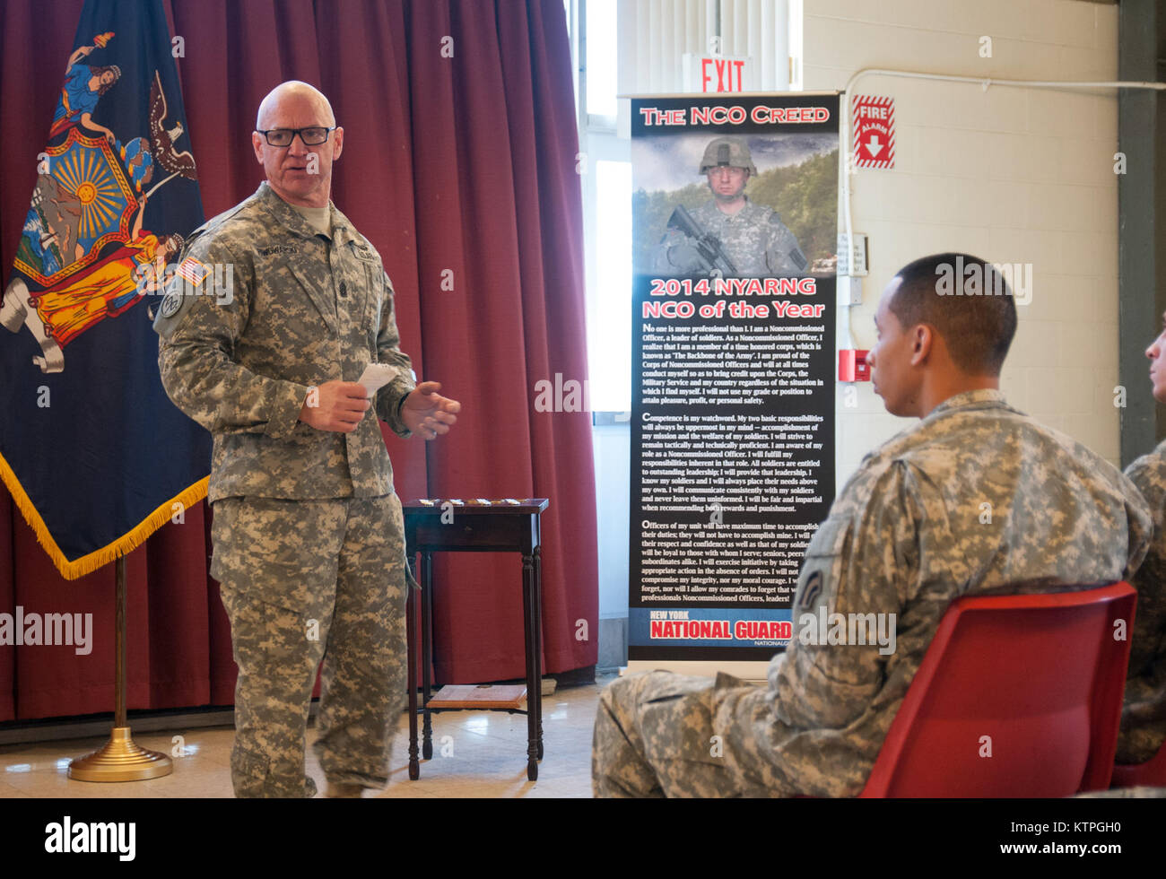 Command Sgt. Maj. David Piwowarski, the Command Sgt. Maj.of the 42nd ...