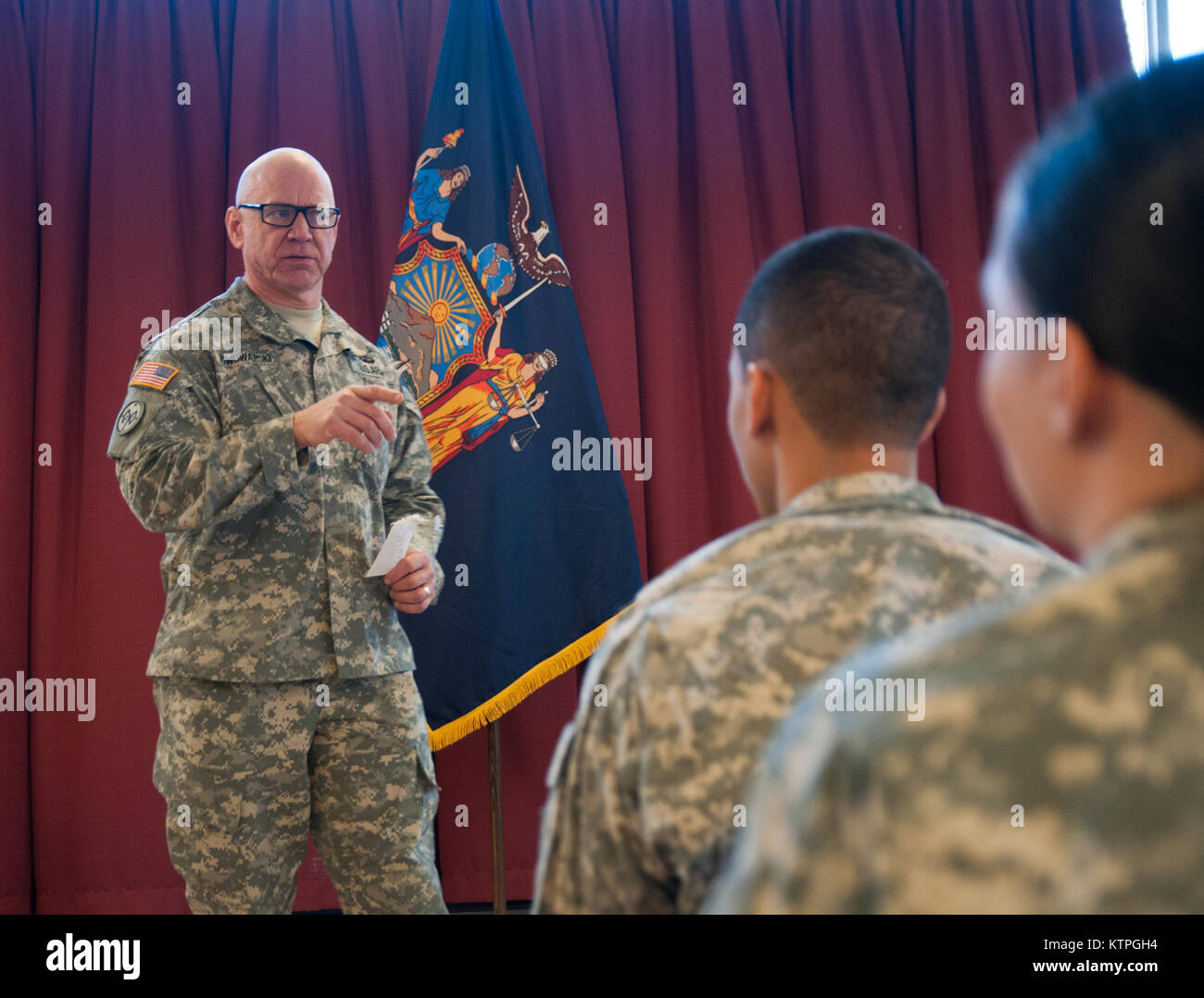 Command Sgt. Maj. David Piwowarski, the Command Sgt. Maj.of the 42nd ...