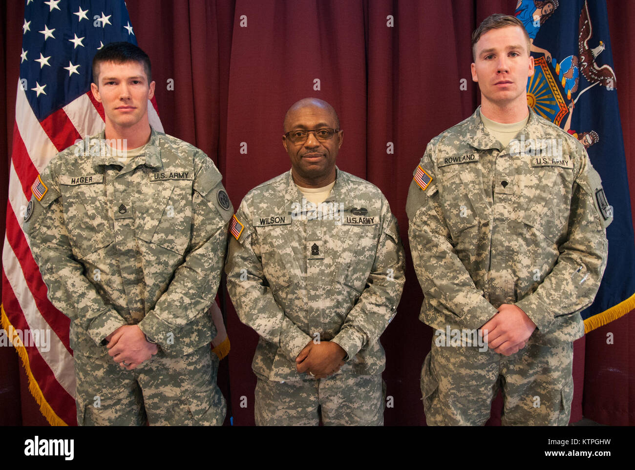 Command Sgt. Maj. Louis Wilson, the Command Sgt. Maj.of the State of ...