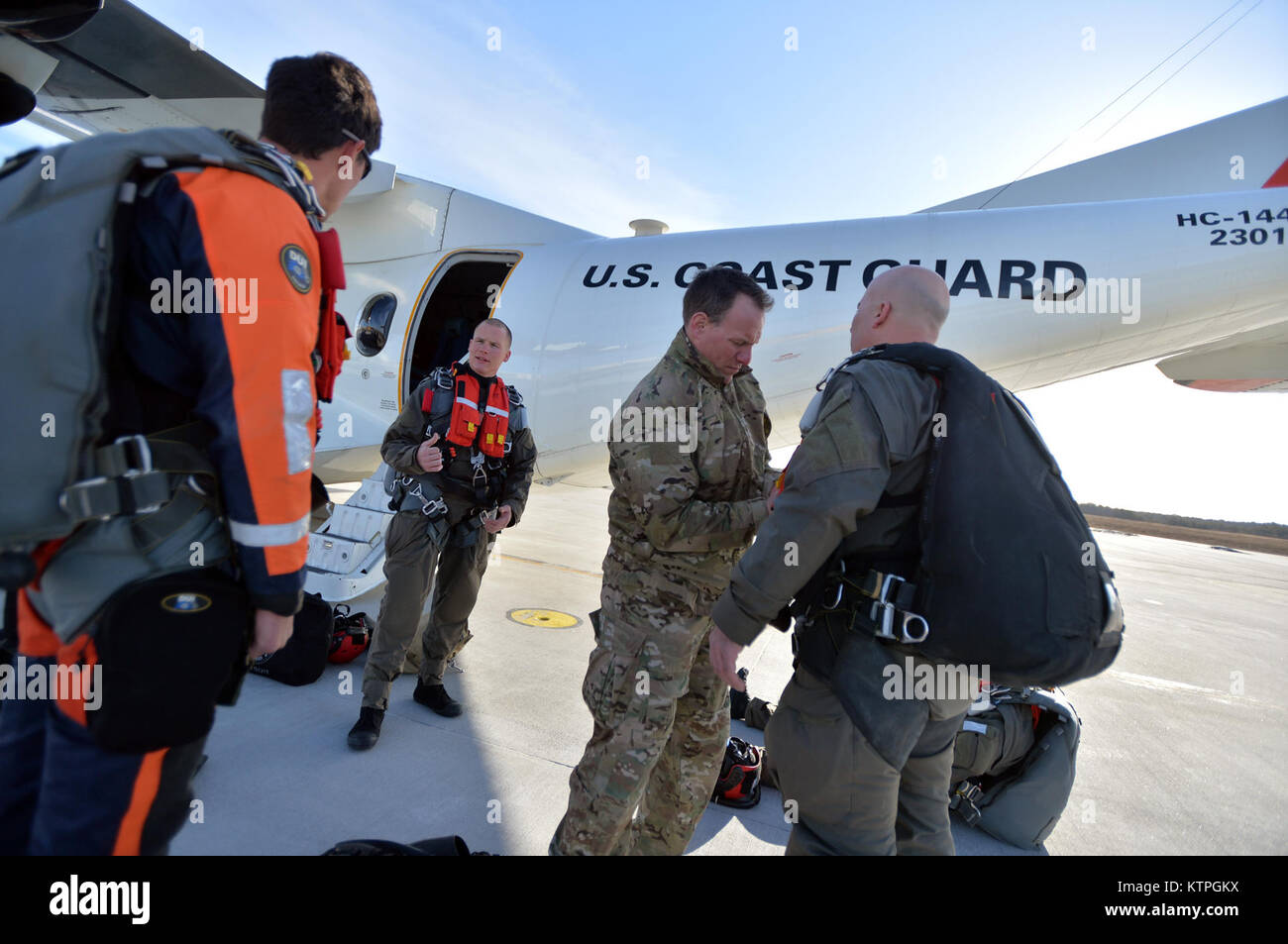 CAPE COD, MA - Master Sergeant Sam Prescott, a pararescue jumper with ...