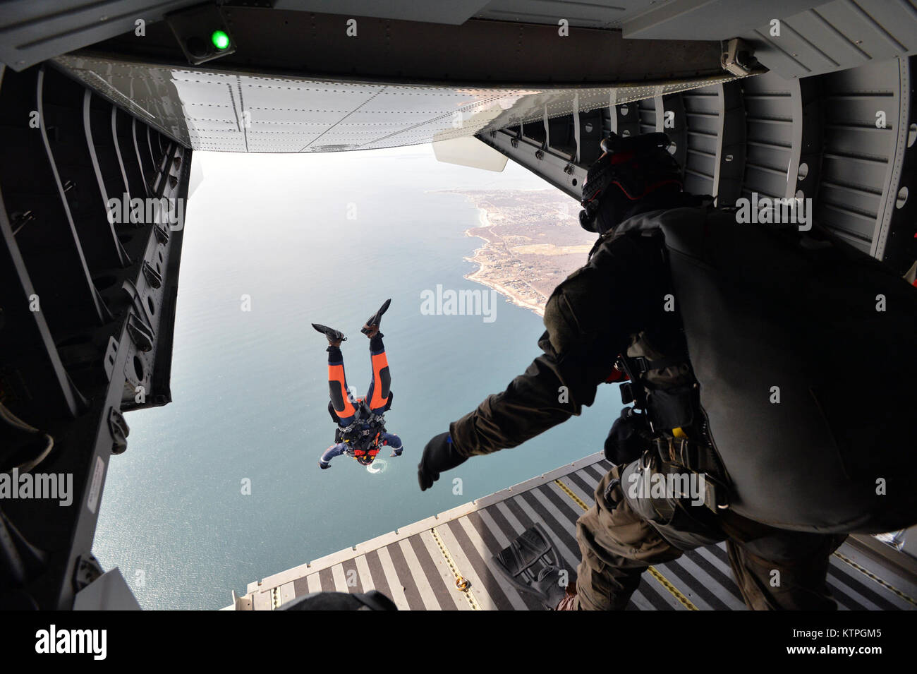 CAPE COD, MA - Staff Sergeant Ryan Dush, a pararescue jumper with the ...