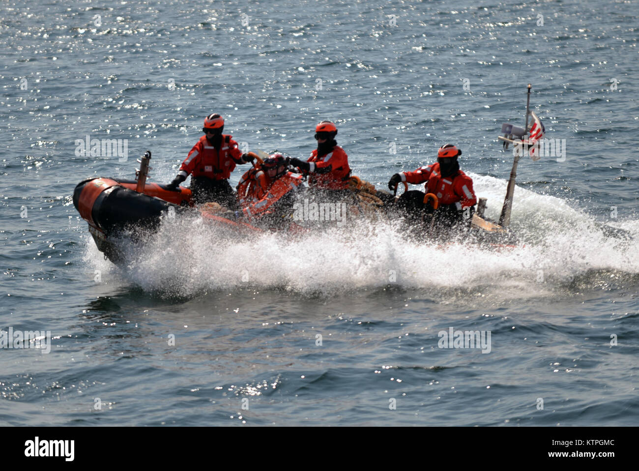CAPE COD, MA - US Coast Guard sailors, along with members of the 103rd ...