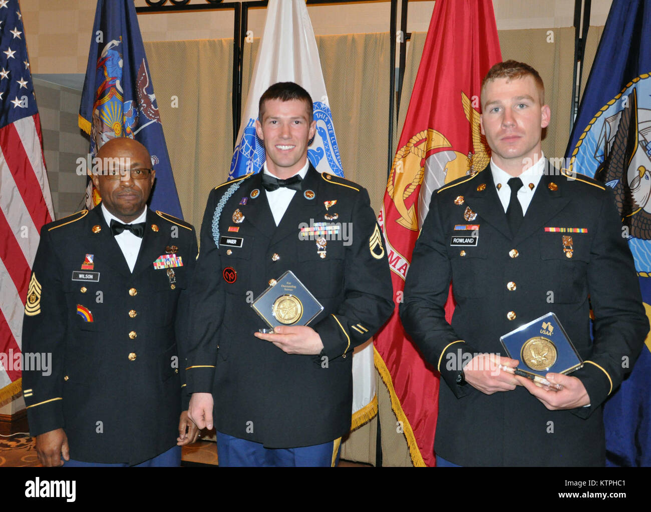 New York Army National Guard Command Sgt. Major Louis Wilson, Sr ...