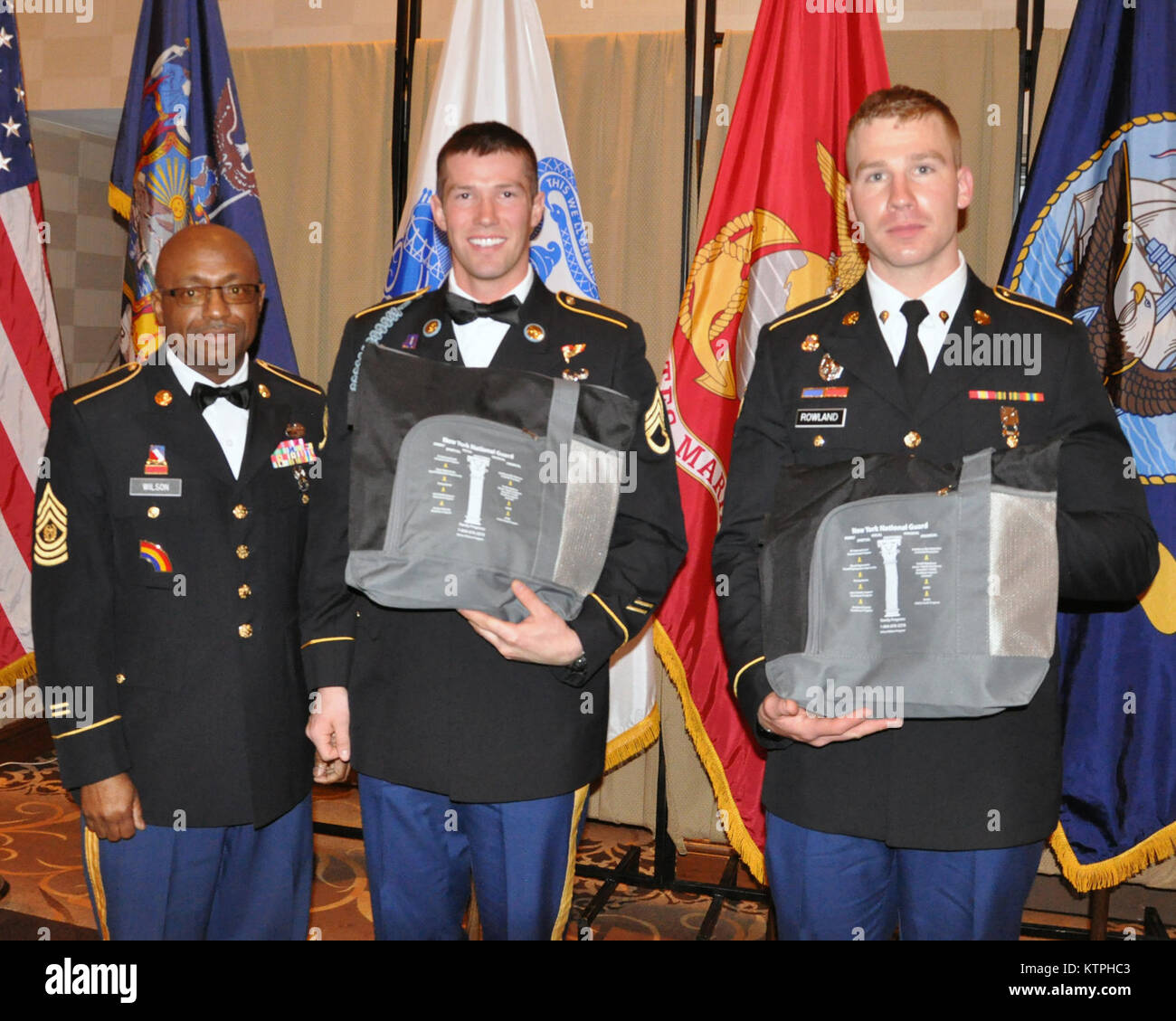 New York Army National Guard Command Sgt. Major Louis Wilson, Sr ...