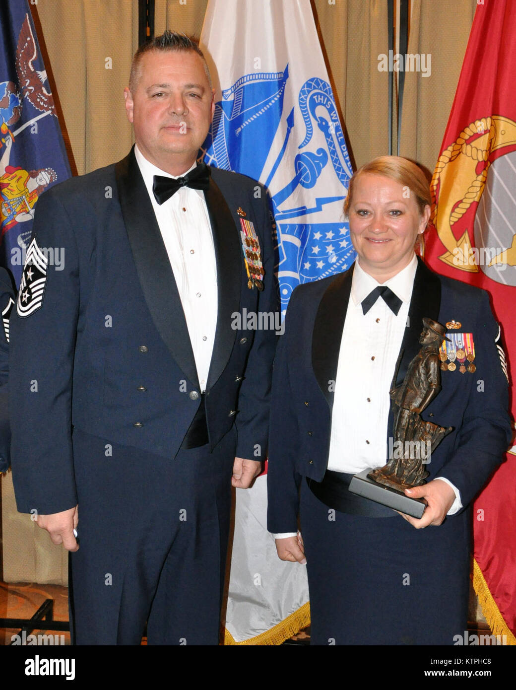 New York Air National Guard Command Chief Master Sgt. Richard King, Sr ...