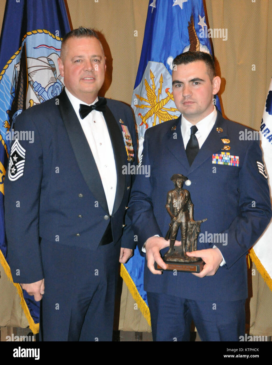 New York Air National Guard Command Chief Master Sgt. Richard King, Sr ...