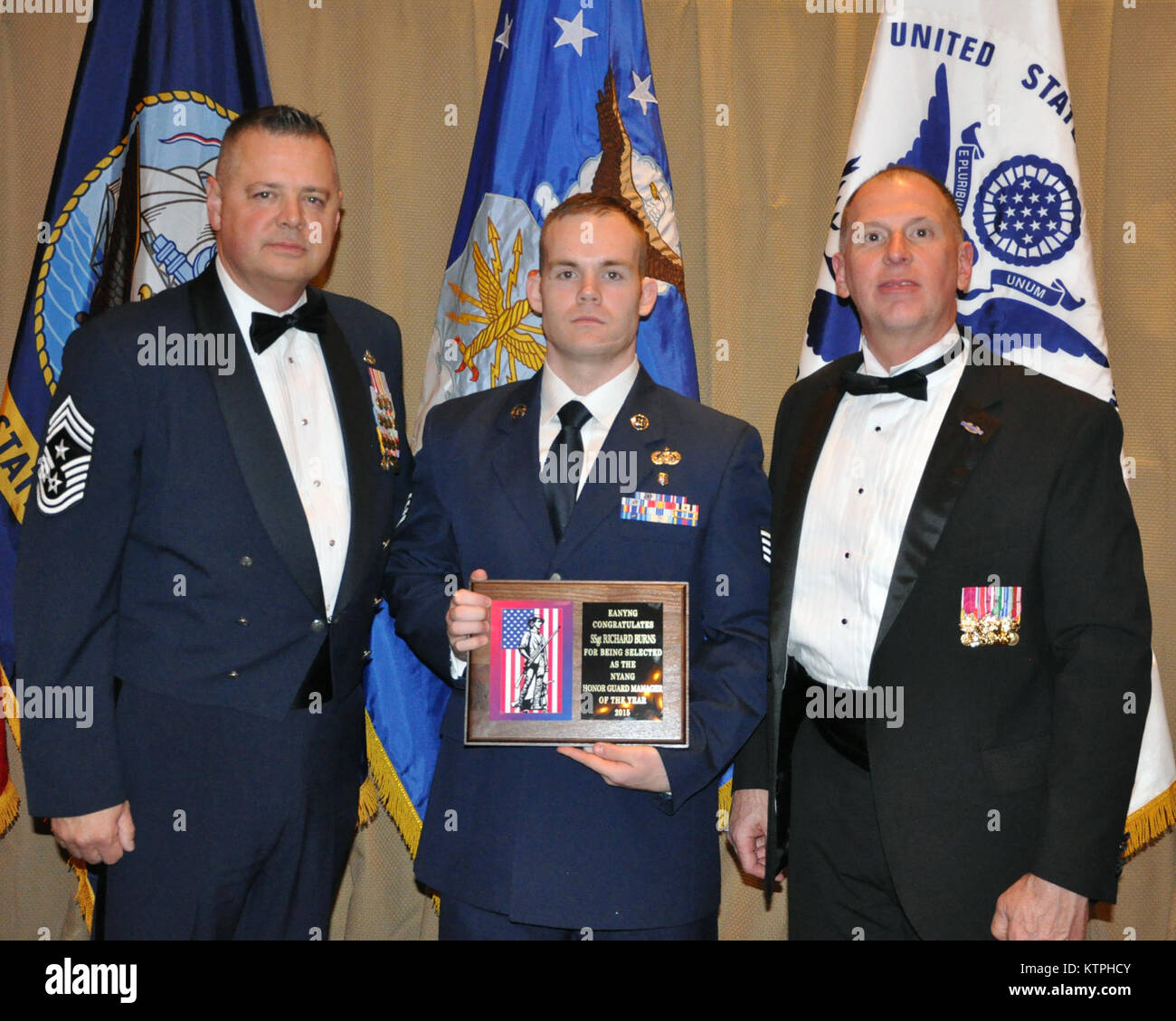 New York Air National Guard Command Chief Master Sgt. Richard King, Sr ...