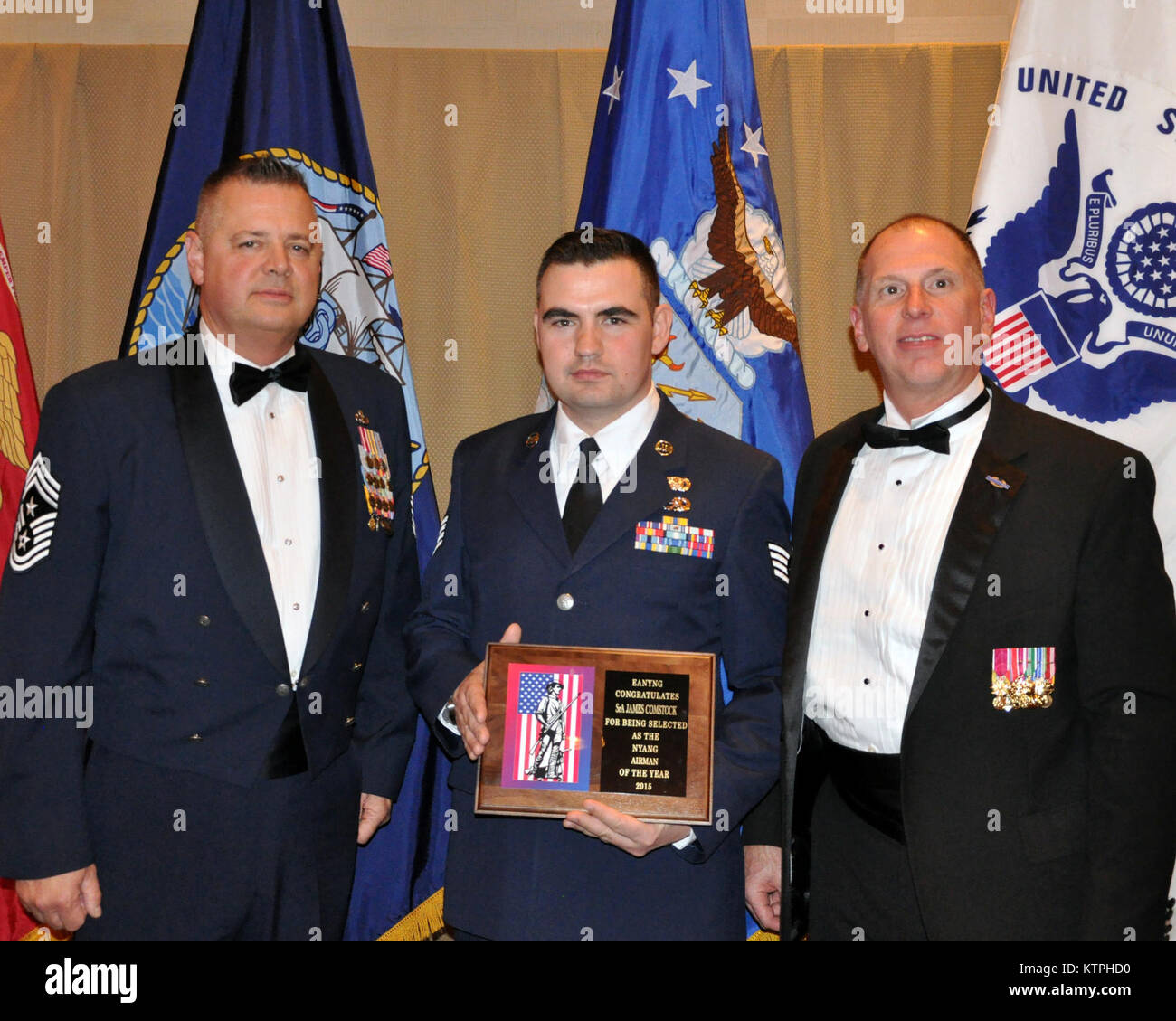 New York Air National Guard Command Chief Master Sgt. Richard King, Sr ...