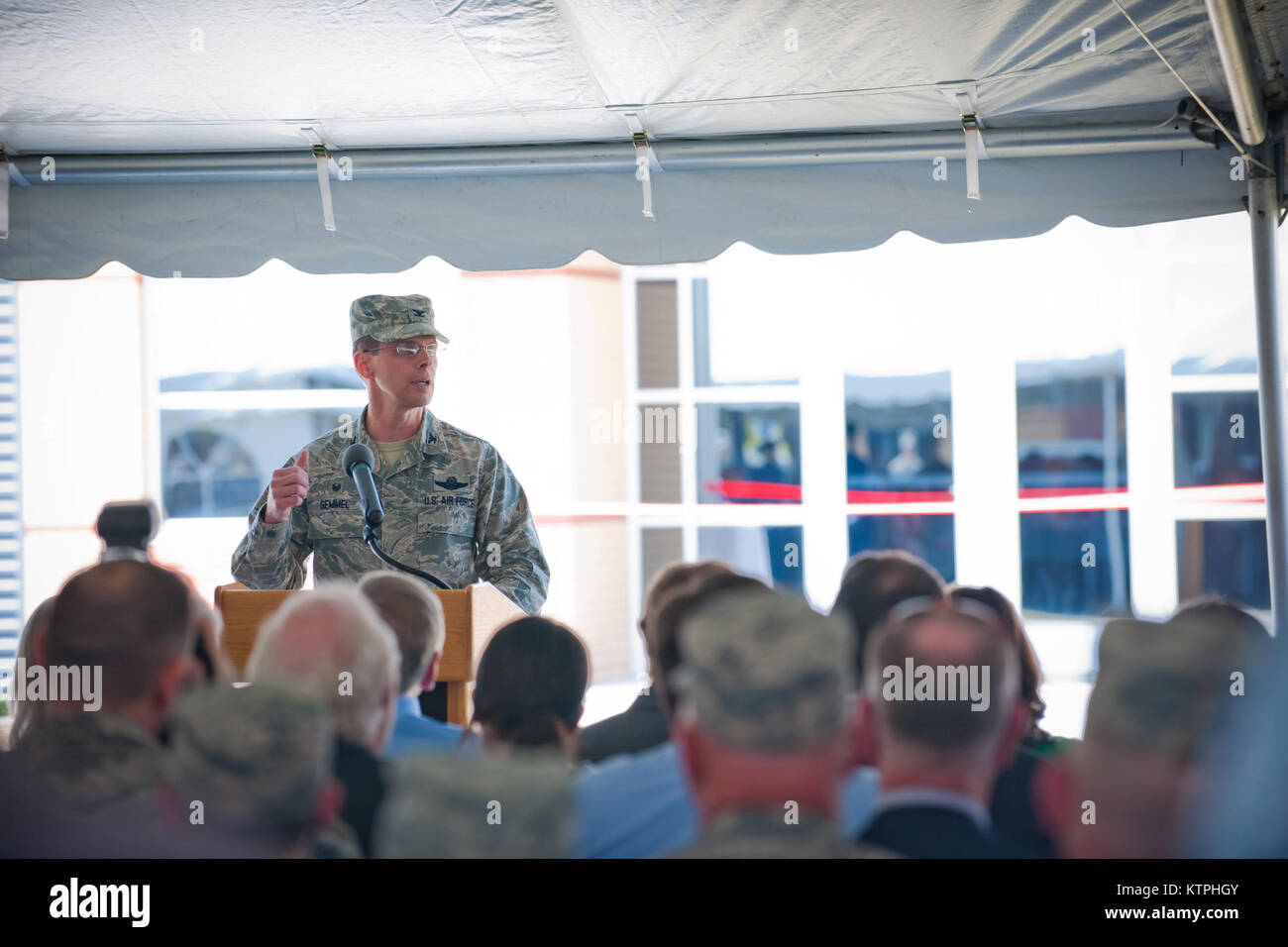 The New York Air National Guard’s 174th Attack Wing Commander, Col ...