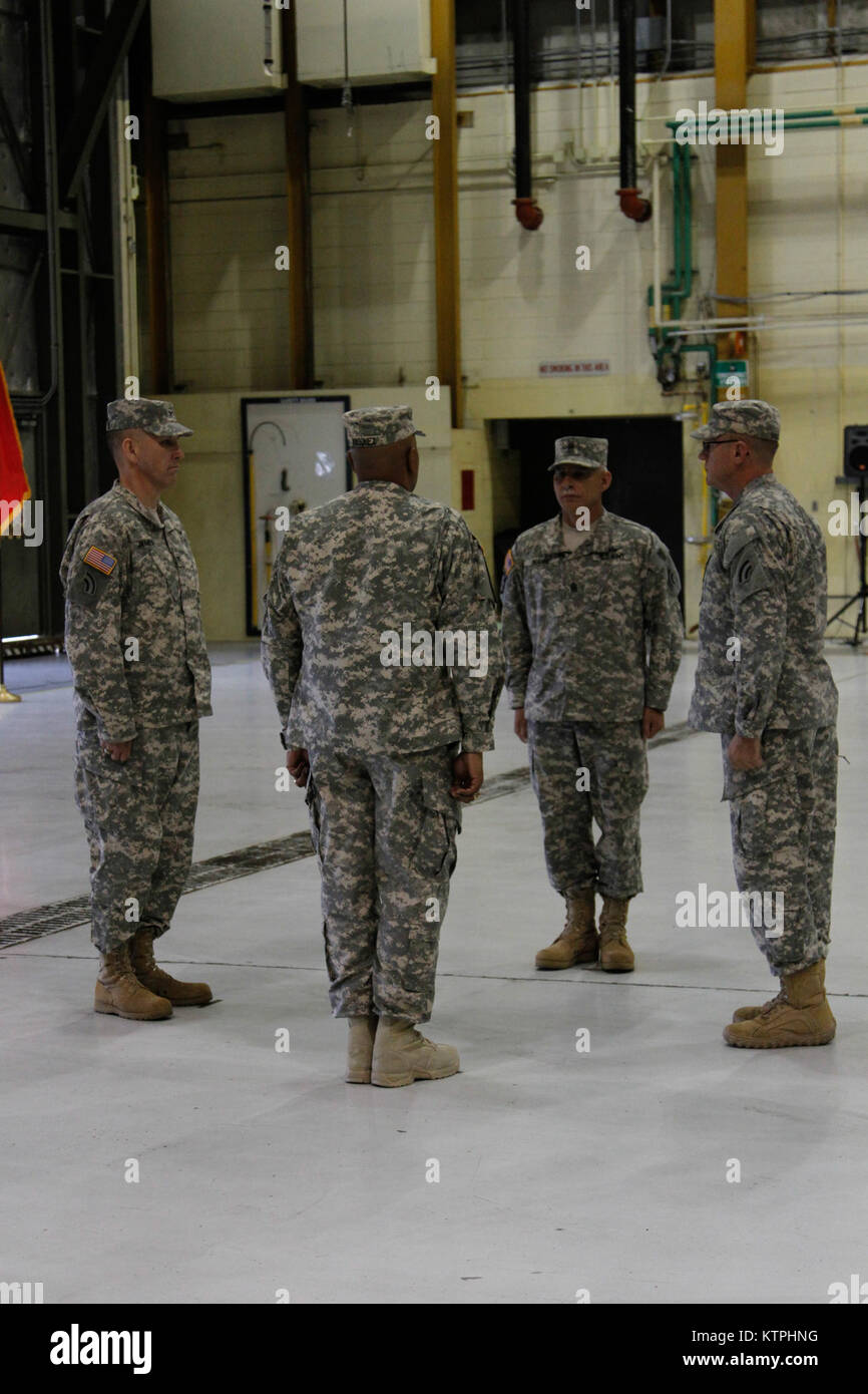 150516-Z-NP618-390 - Col. Jack James, left, the 42nd Combat Aviation ...