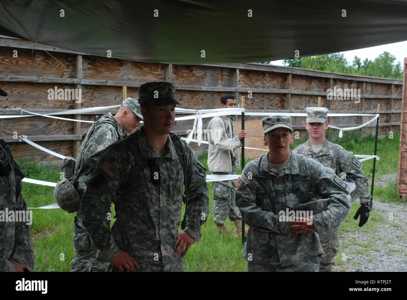 Soldiers from the 102nd Military Police Battalion, Headquarters ...