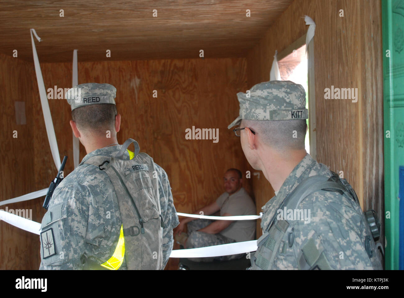 Soldiers from the 102nd Military Police Battalion, Headquarters ...