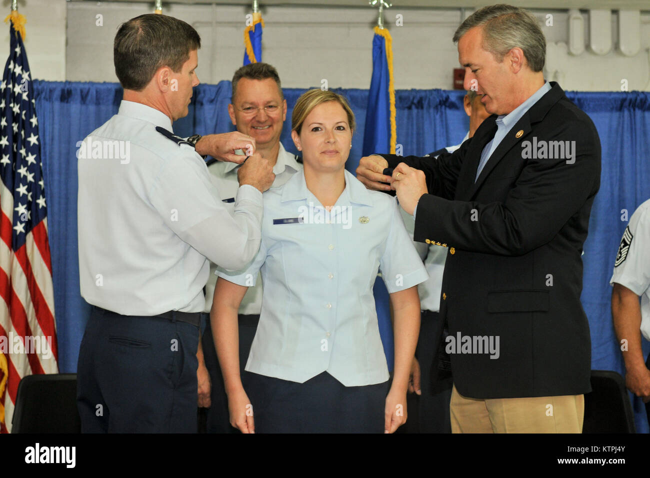 Col. Greg Semmel (left), 174th Attack Wing (ATKW) wing commander and ...