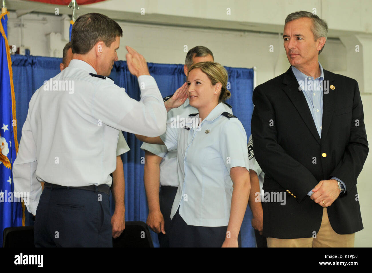 Col. Greg Semmel (left), 174th Attack Wing (ATKW) wing commander and ...