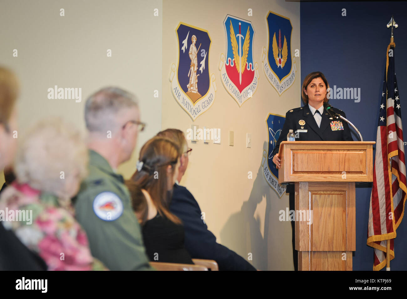174th Operations Group Change of Command Stock Photo - Alamy