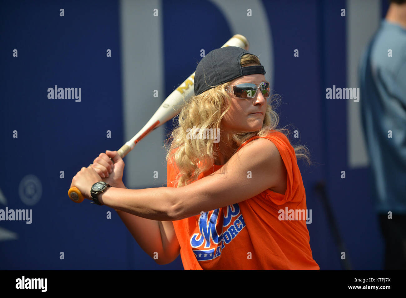 NEW YORK, NY - 2nd Lt. Tabitha Burns, a member of the 106th Rescue Wing ...