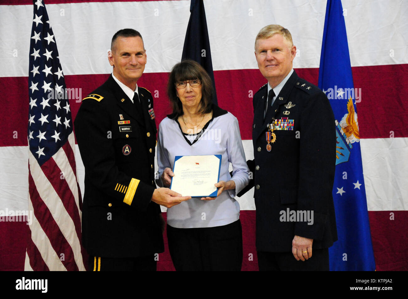 US military medal ceremony Stock Photo - Alamy
