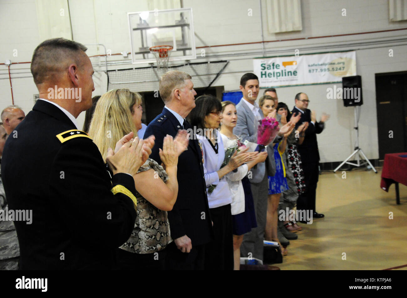 US military medal ceremony Stock Photo - Alamy