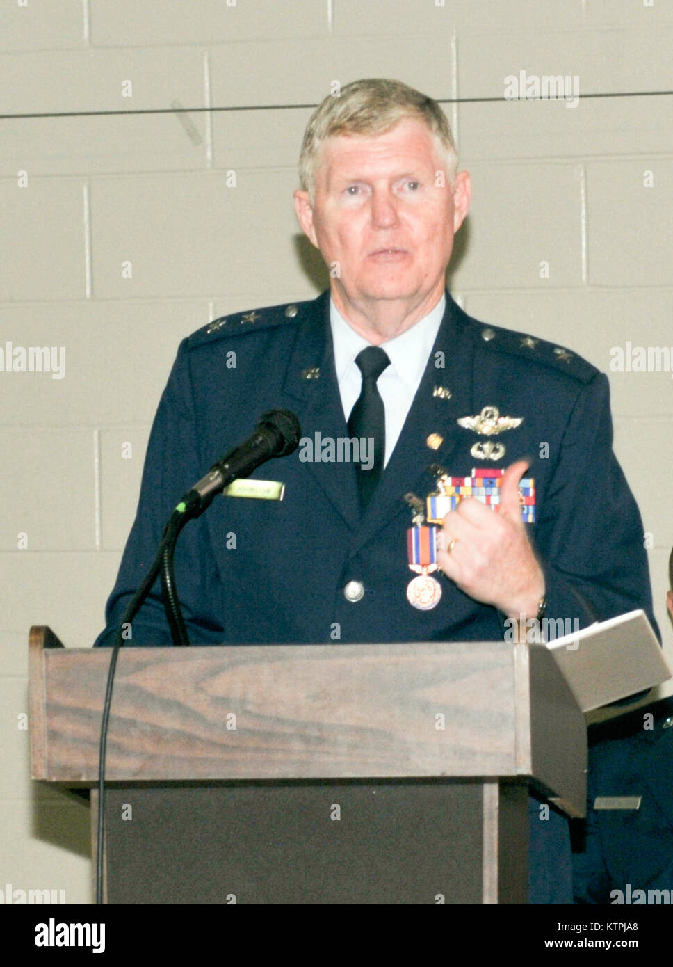 Maj. Gen. Verle Johnston retired during a ceremony at Joint Forces ...
