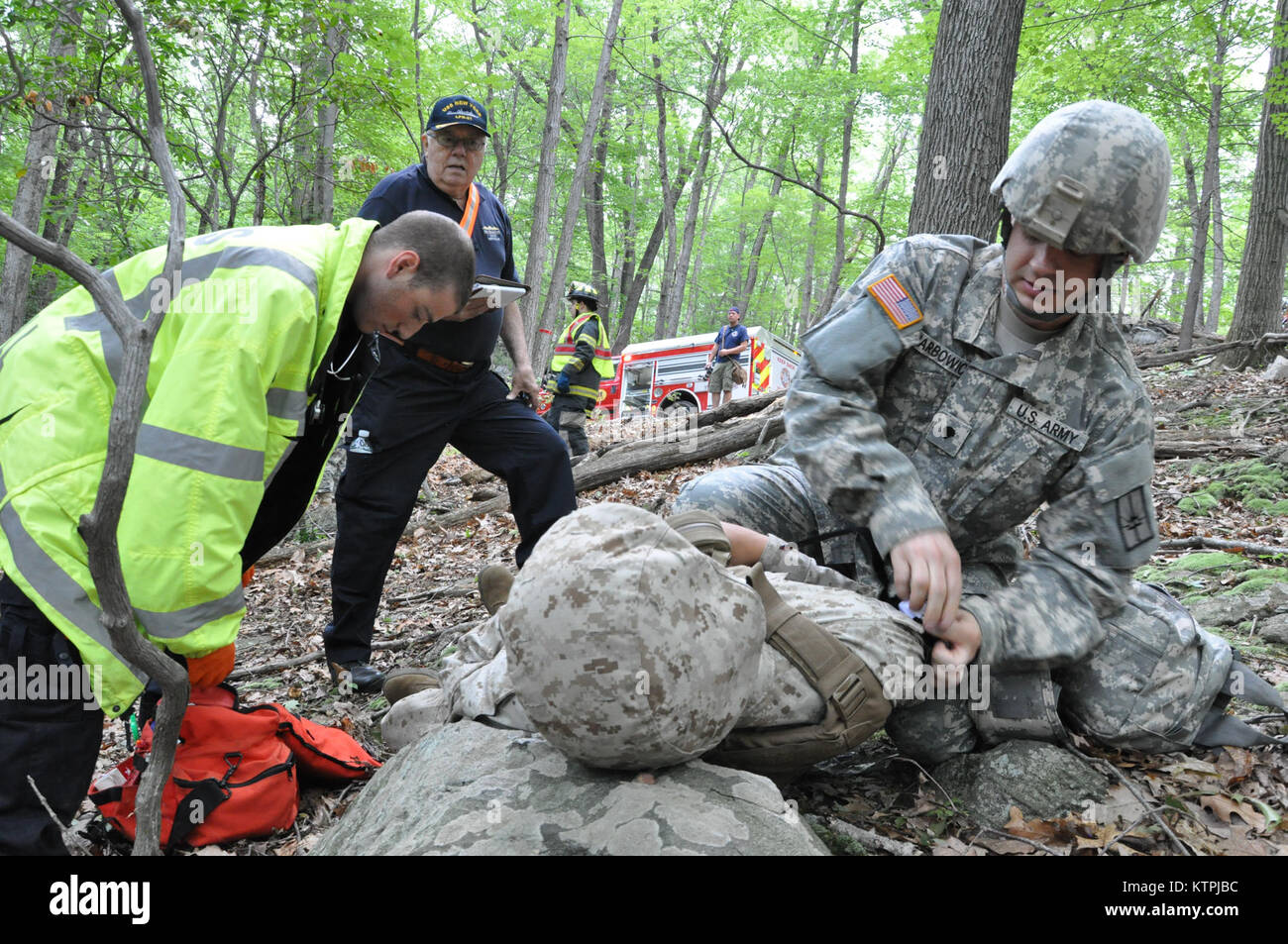 CAMP SMITH-- New York Army National Guard Soldiers conducted emergency ...