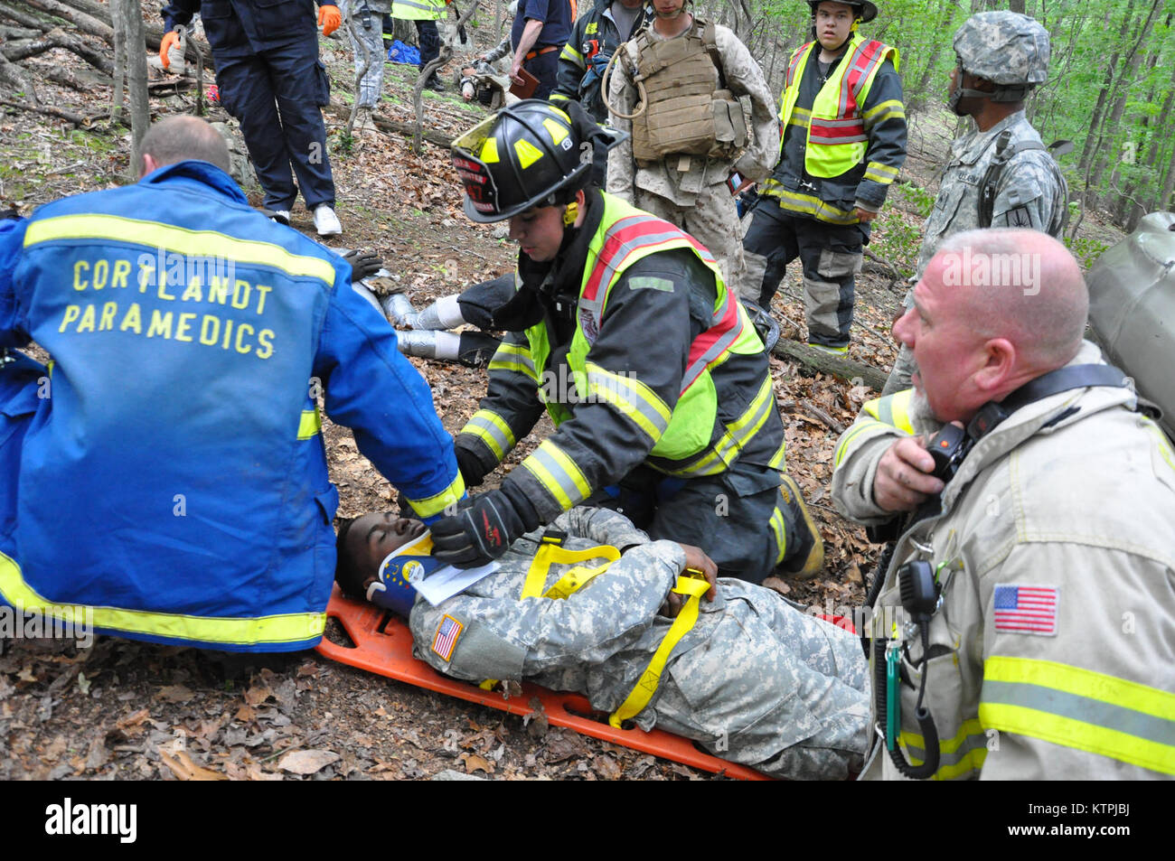 CAMP SMITH-- New York Army National Guard Soldiers conducted emergency ...