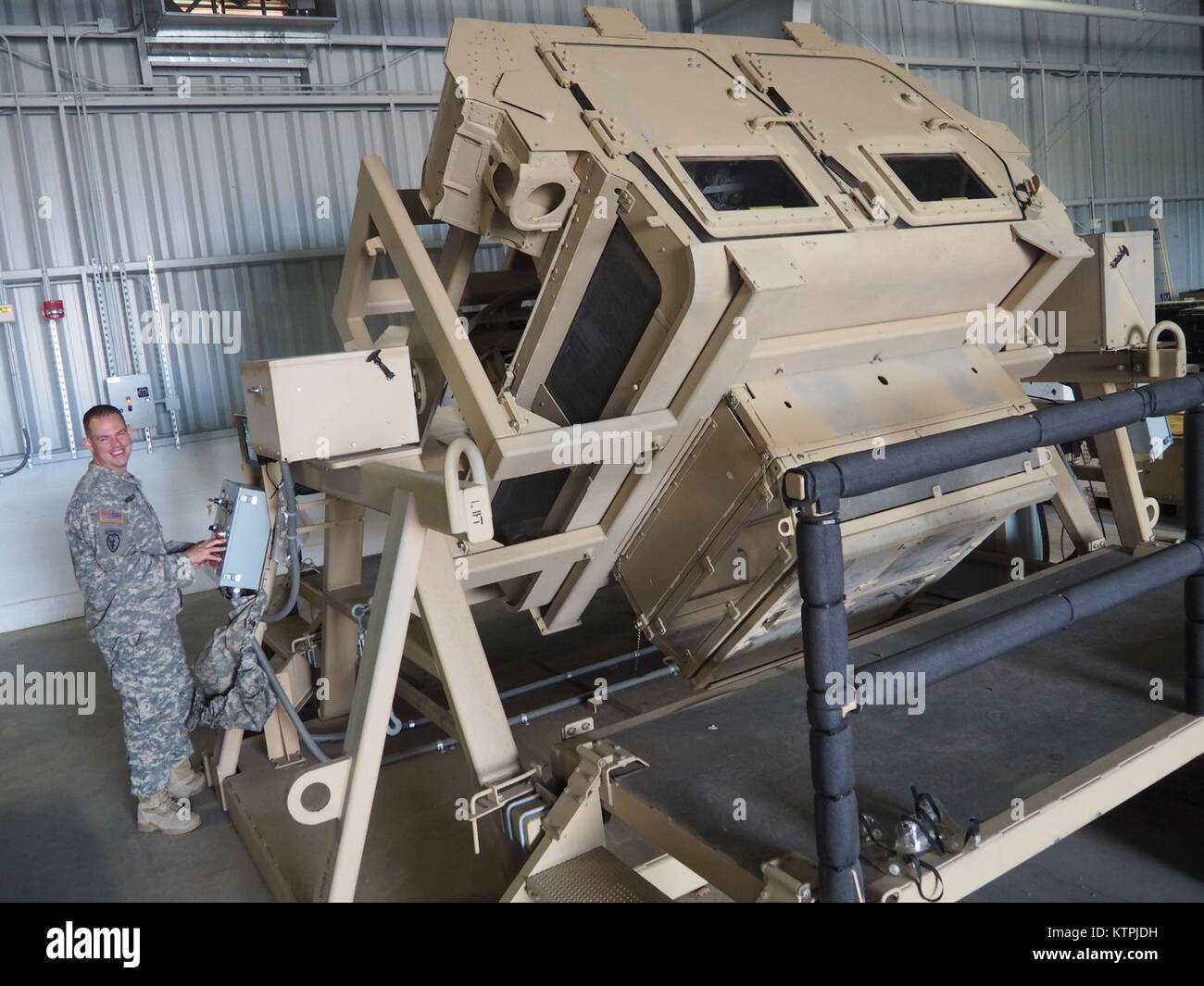 Staff Sgt. Randall Partridge of the 42nd Infantry Division Headquarters ...