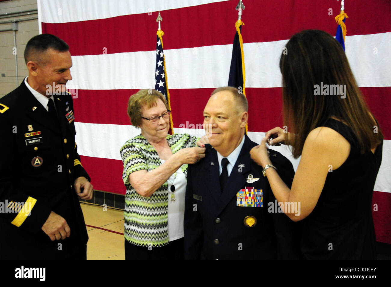 US military medal ceremony Stock Photo - Alamy