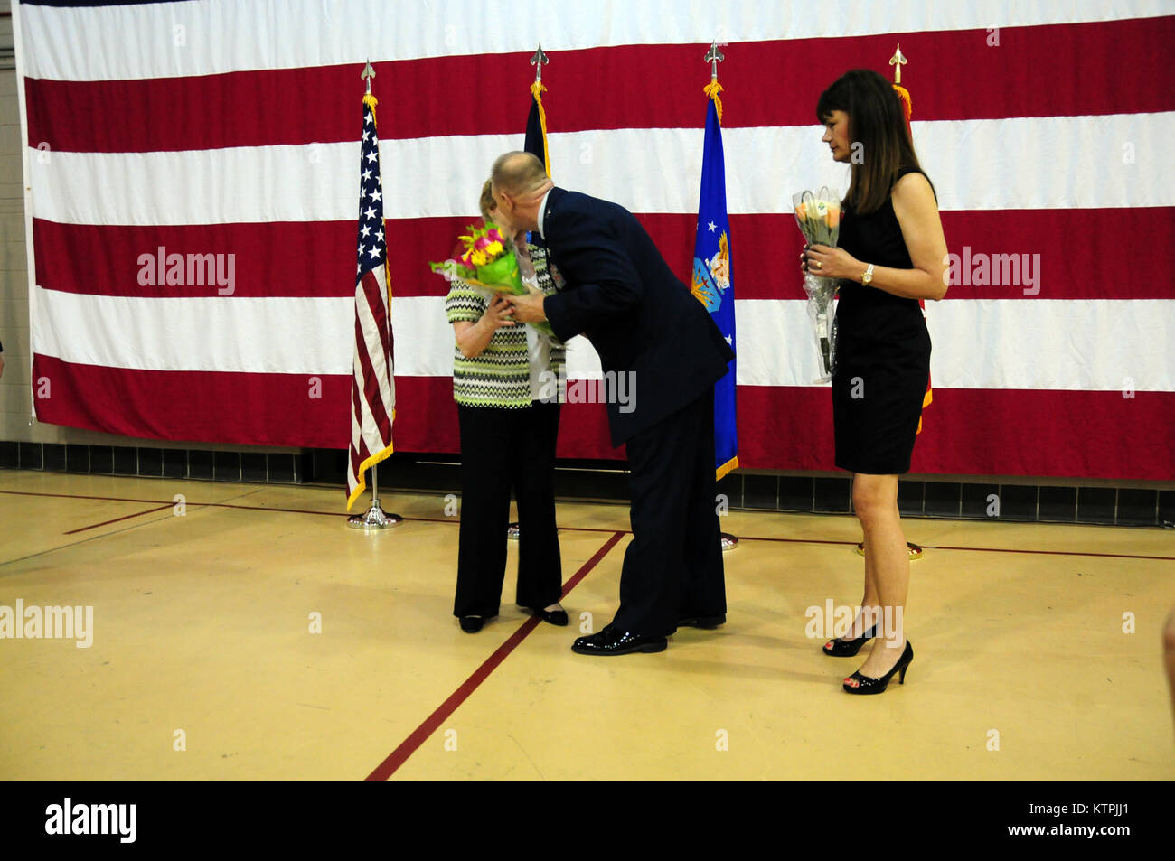 US military medal ceremony Stock Photo - Alamy