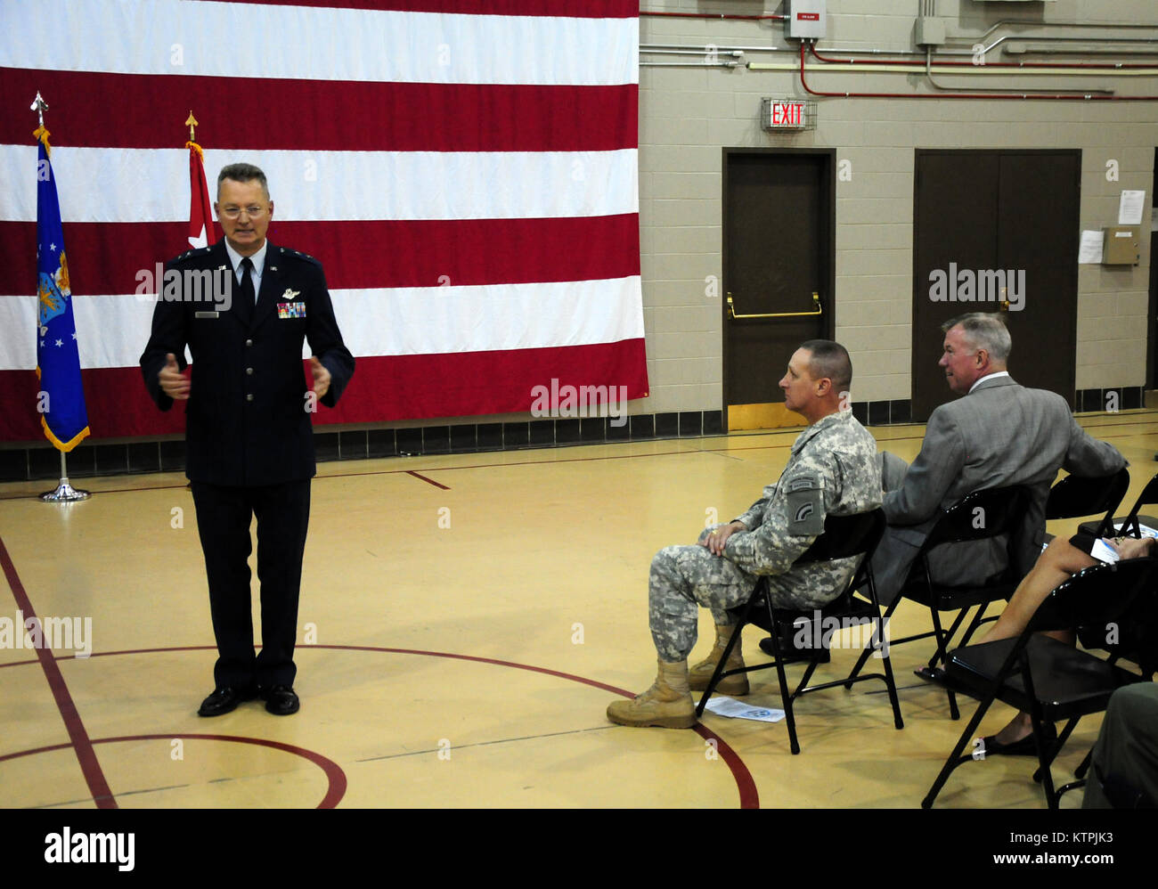 US military medal ceremony Stock Photo - Alamy