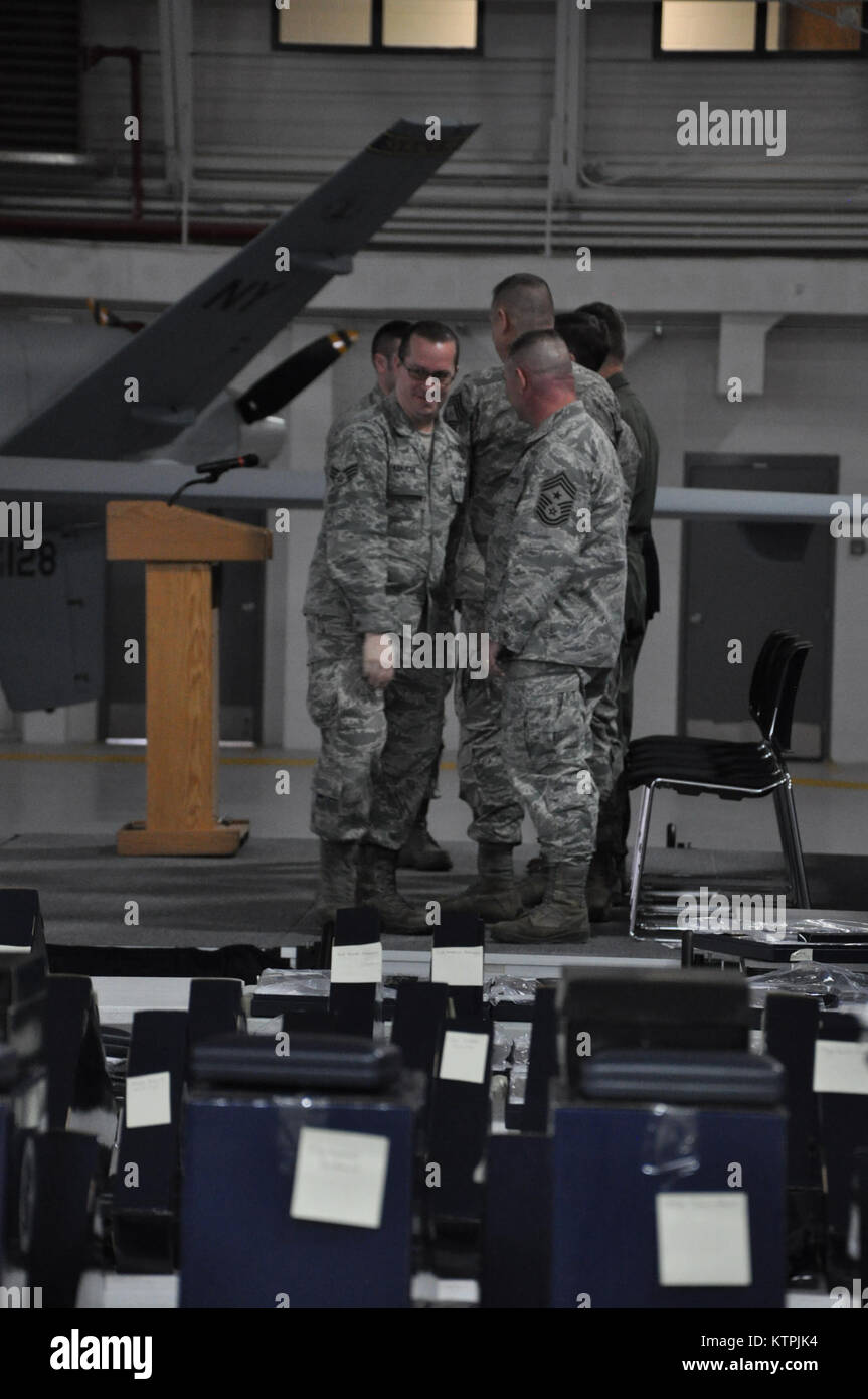 US military at Reaper drone training seminar Stock Photo - Alamy