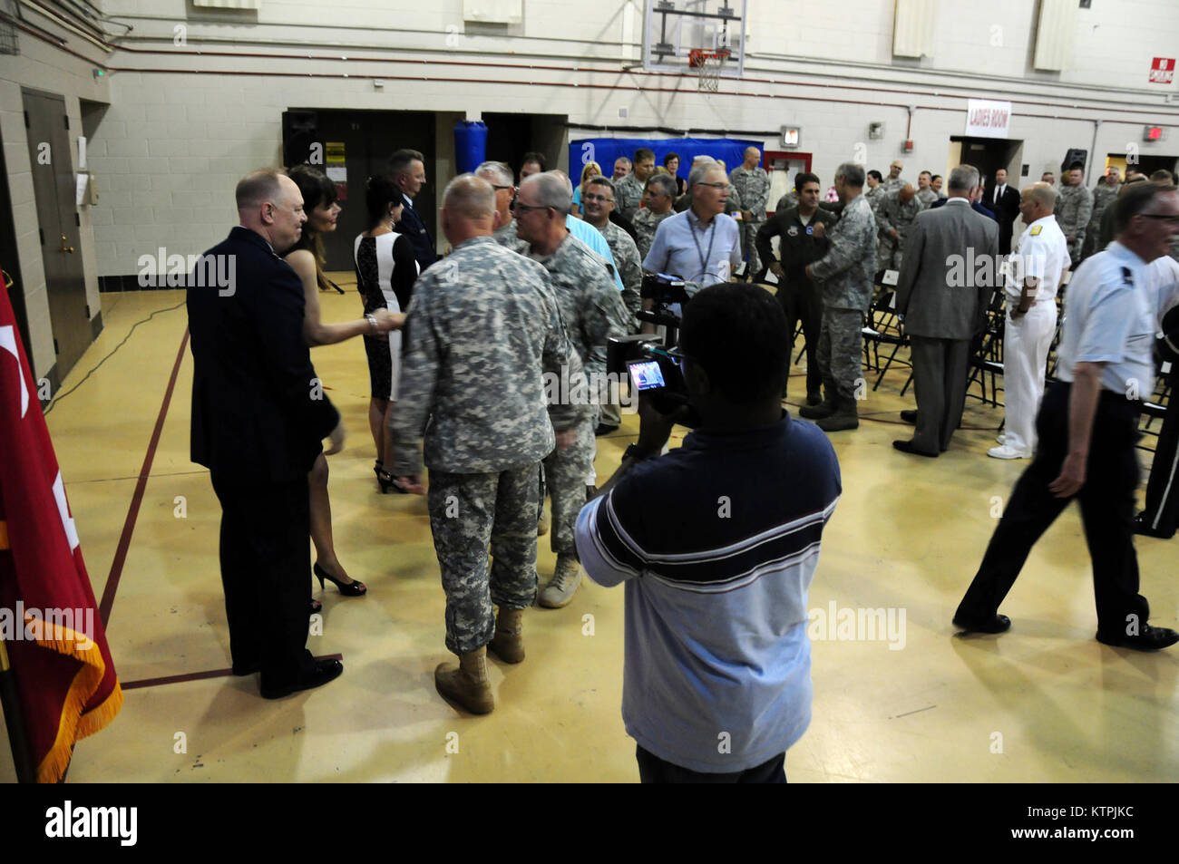 US military medal ceremony Stock Photo - Alamy