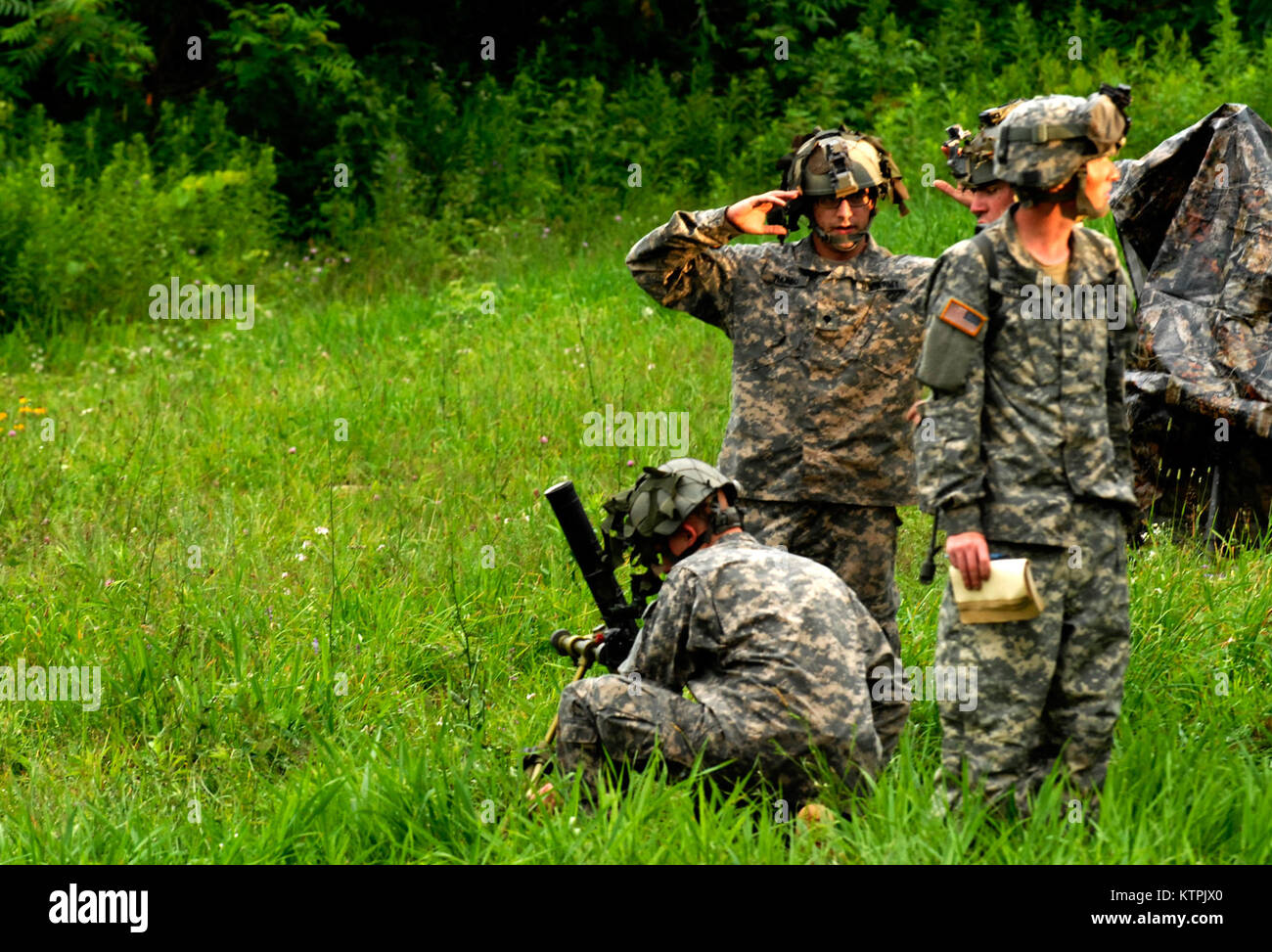 FORT DRUM, NY – Indirect-fire Infantrymen with the 2 Squadron 101 ...