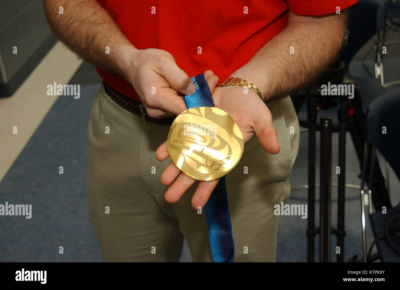 New York Army National Guard PFC Justin Olsen and his Olympic Gold ...