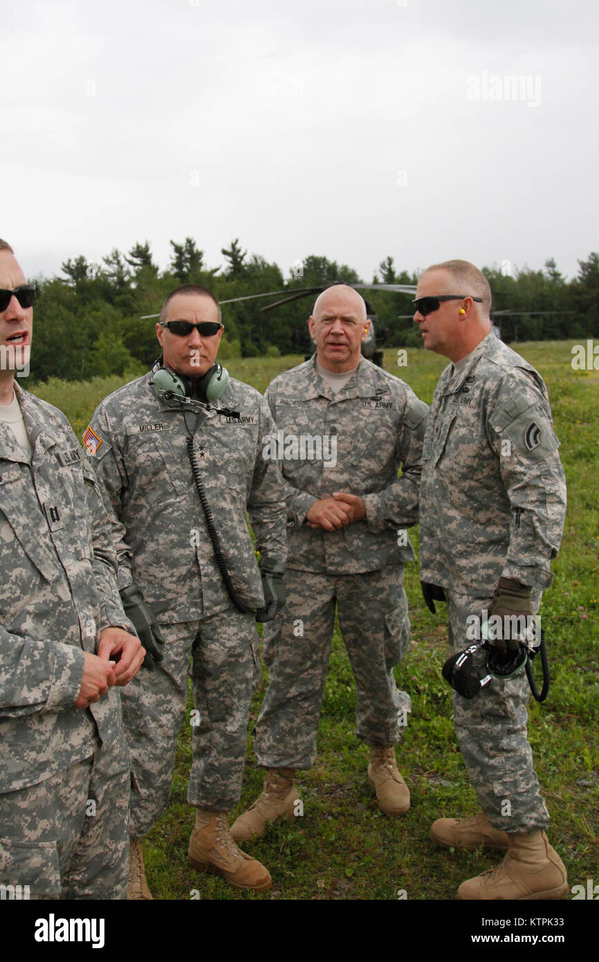 During a visit to Fort Drum Friday, July 17, 2015, 42nd Infantry ...
