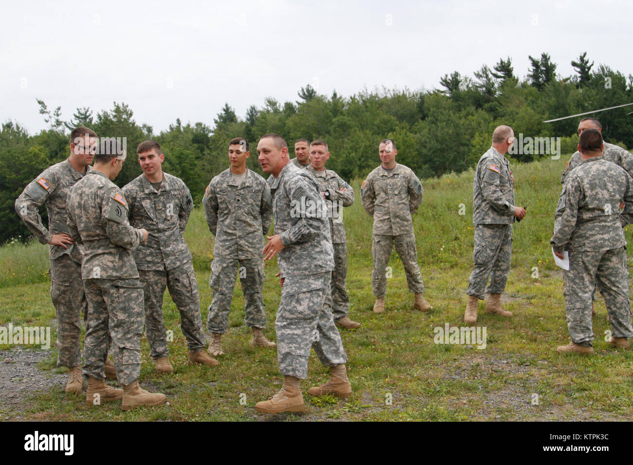 During a visit to Fort Drum Friday, July 17, 2015, 42nd Infantry ...