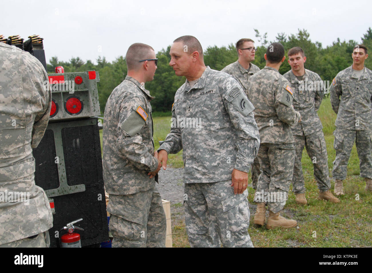 During a visit to Fort Drum Friday, July 17, 2015, 42nd Infantry ...