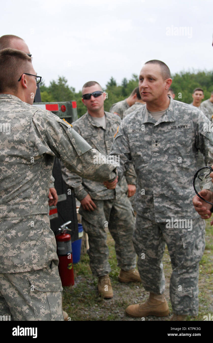 During a visit to Fort Drum Friday, July 17, 2015, 42nd Infantry ...
