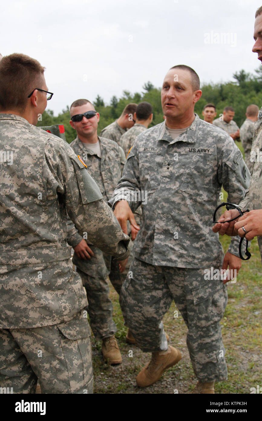 During a visit to Fort Drum Friday, July 17, 2015, 42nd Infantry ...