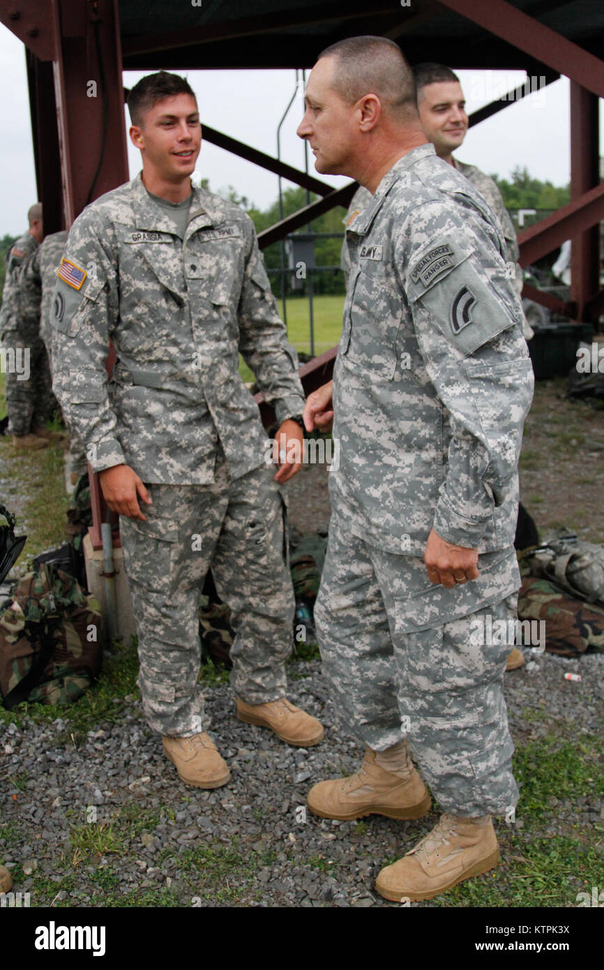 During a visit to Fort Drum Friday, July 17, 2015, 42nd Infantry ...