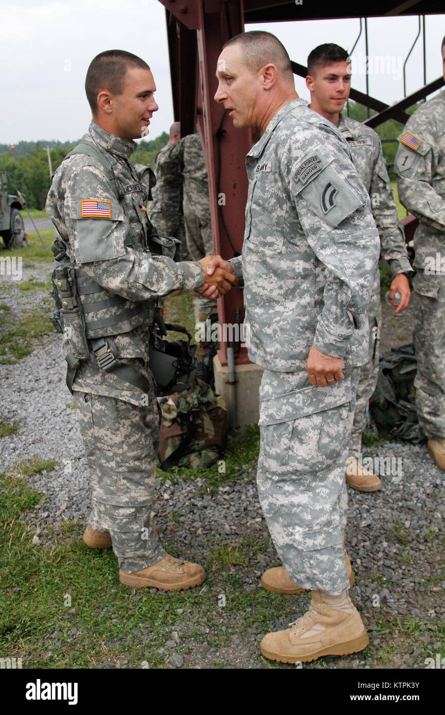 During a visit to Fort Drum Friday, July 17, 2015, 42nd Infantry ...