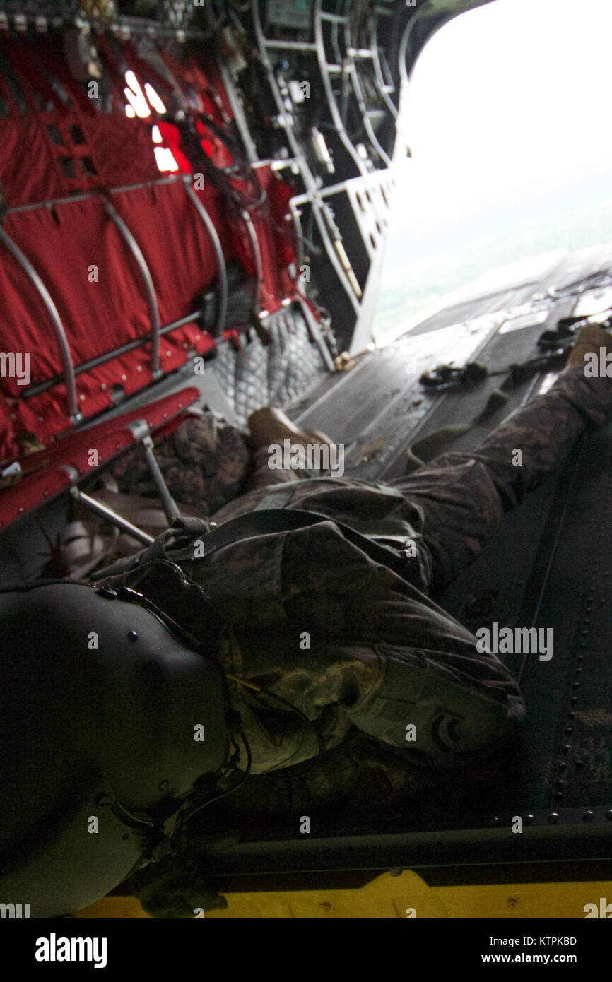 Soldiers of F Company, 1st Battalion, 169th General Support Aviation ...