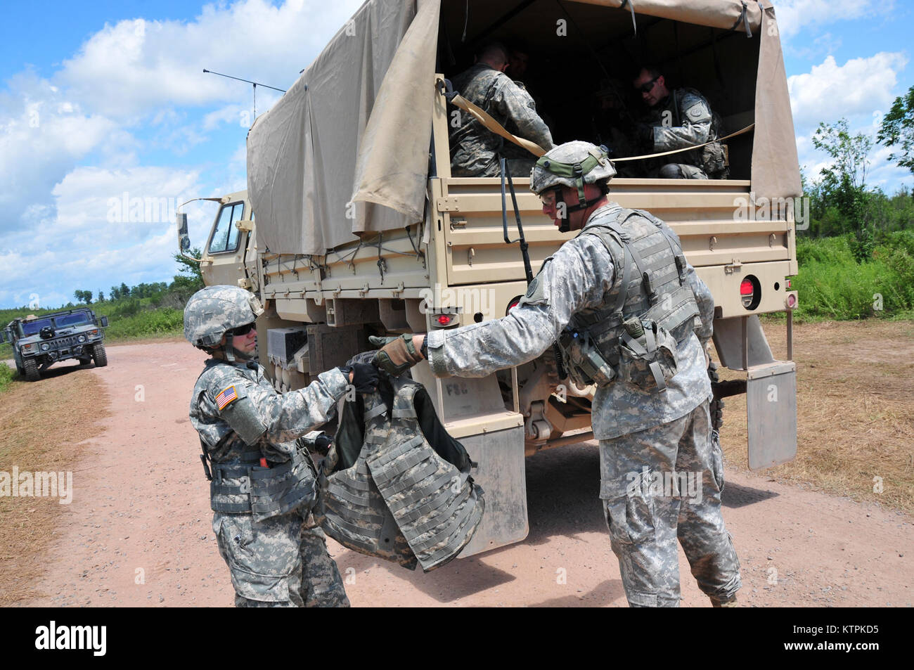FORT DRUM, N.Y. – A soldier of 1st Battalion, 182nd Infantry Regiment ...