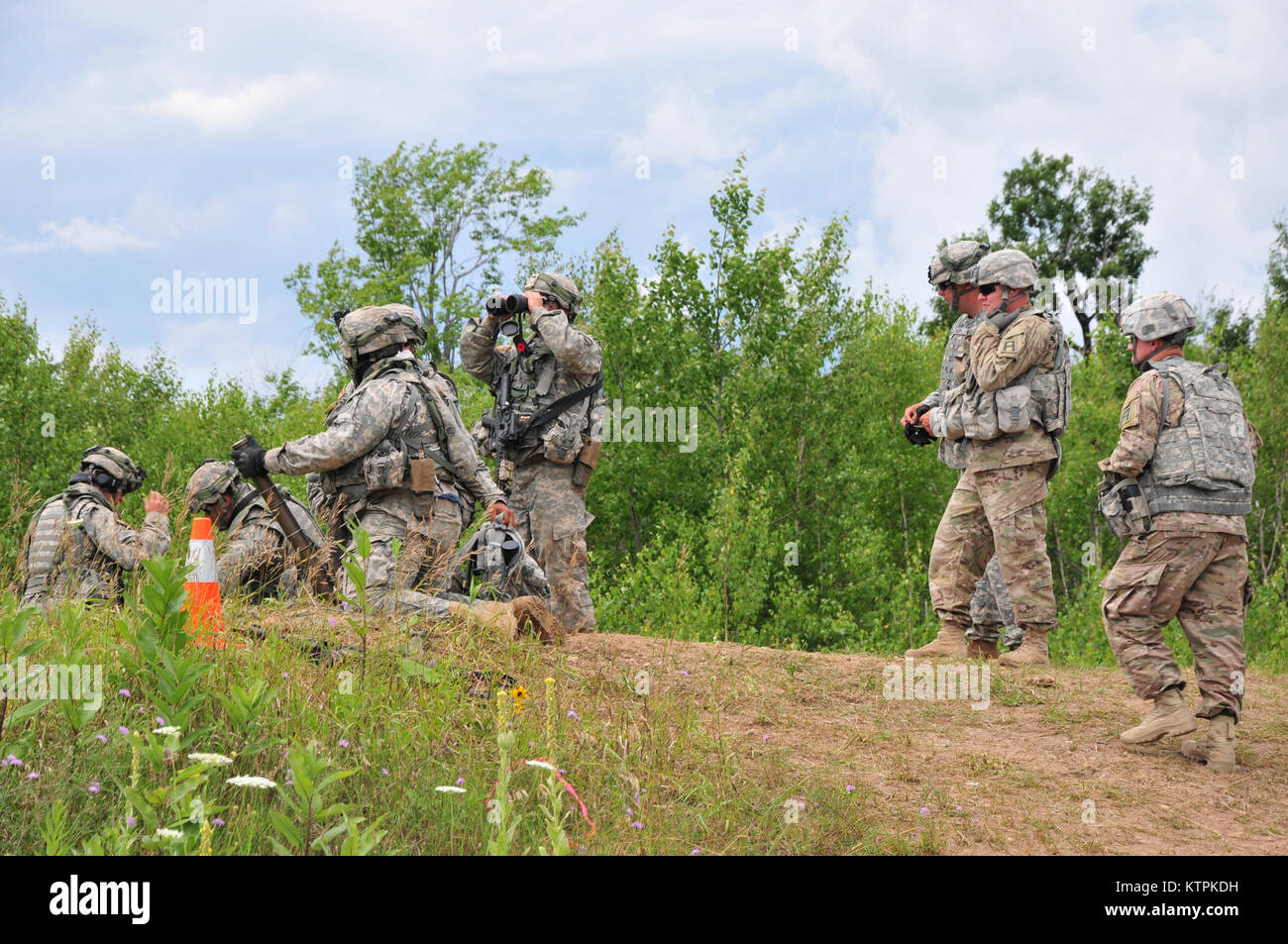 FORT DRUM, N.Y. – Soldiers of 1st Battalion, 182nd Infantry Regiment ...
